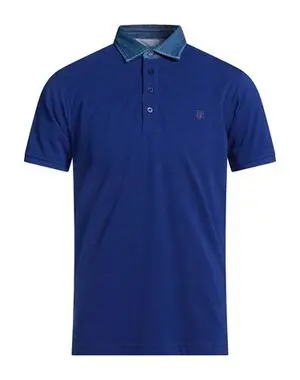 Harmont & Blaine Color Blocked Polos For Men