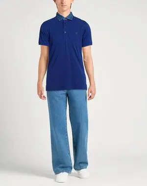 HARMONT & BLAINE Polo Shirt Size Cotton - Blue