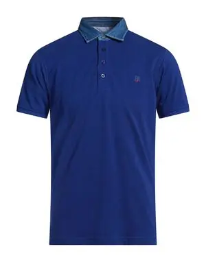 HARMONT & BLAINE Polo Shirt Size Cotton - Blue