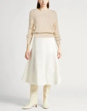 Peserico Cable-knit Sweater - White