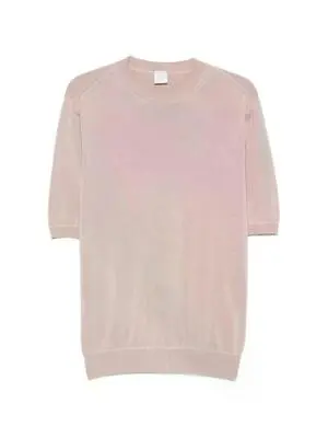Eleventy Round-neck T-shirt - Pink