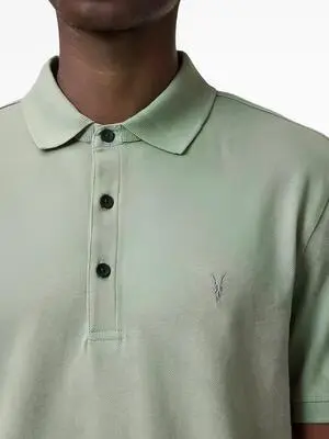 ALLSAINTS Buttoned Logo-detail Polo Shirt