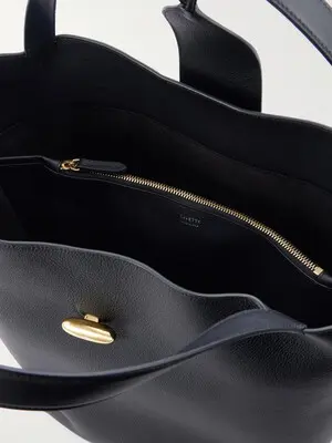 Savette The Anello Leather Tote - Black