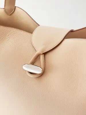 Savette The Anello Leather Tote - Neutrals