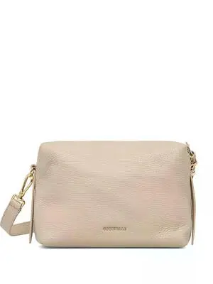 COCCINELLE Nory Leather Crossbody Bag - Neutrals