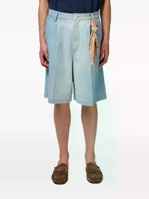 Marni Light Wash Shorts For Men