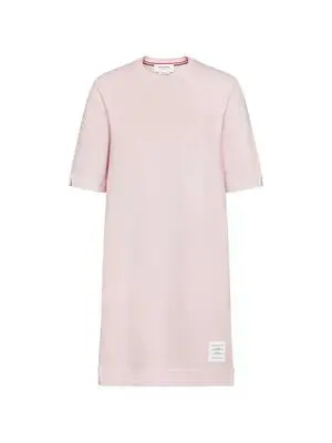 Thom Browne Overdyed 4-bar Jersey T-shirt Dress