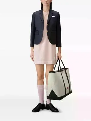 Thom Browne Overdyed 4-bar Jersey T-shirt Dress