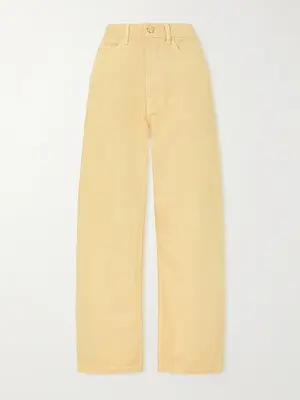 Ossou Mid-rise Wide-leg Jeans