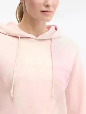 Guess Logo Hooded Top - Pink