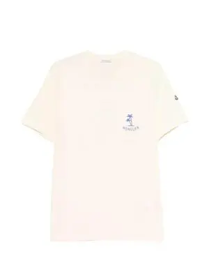 Moncler Pocket Graphic T-shirt - Yellow