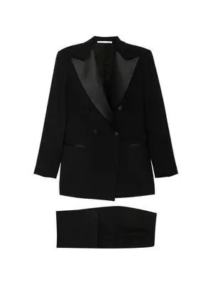 Tagliatore Elenia Double-breasted Suit - Black