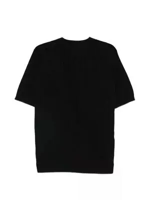 KANGRA Crew-neck Cable-knit T-shirt