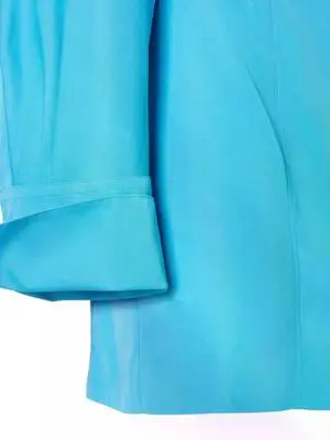 Fendi Buttoned Collared Dress - Blue