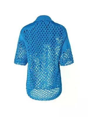 Fendi Knitted Polo Top