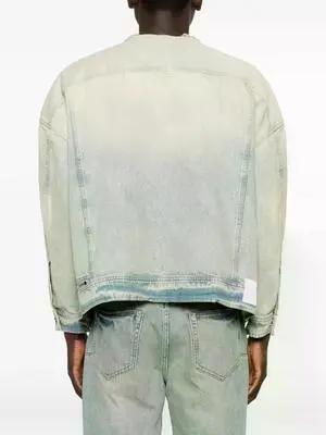 Isabel Benenato Frayed-hem Jacket