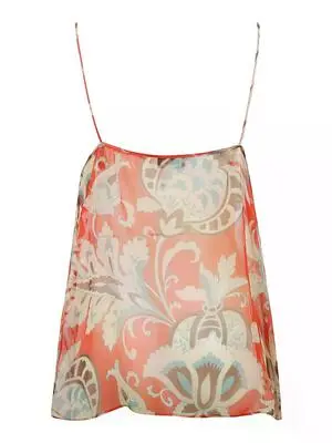 Etro Floral Print Top
