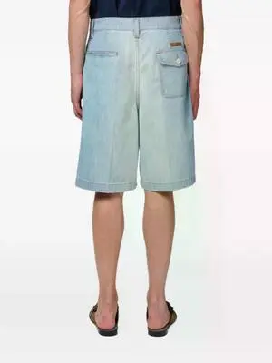 Marni Pleated Wide Leg Shorts