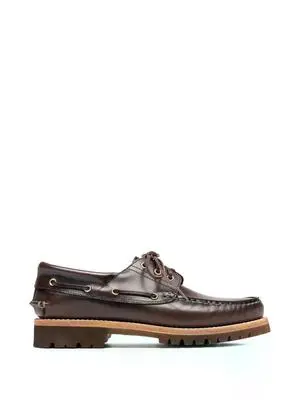 Officine Creative Heritage Flexi 001 Leather Boat Shoes