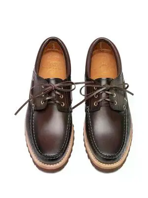 Officine Creative Heritage Flexi 001 Leather Boat Shoes