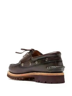 Officine Creative Heritage Flexi 001 Leather Boat Shoes