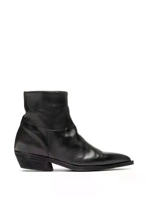 Officine Creative Noelie Dd Pointed-toe Leather Boots