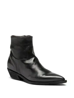 Officine Creative Noelie Dd Pointed-toe Leather Boots