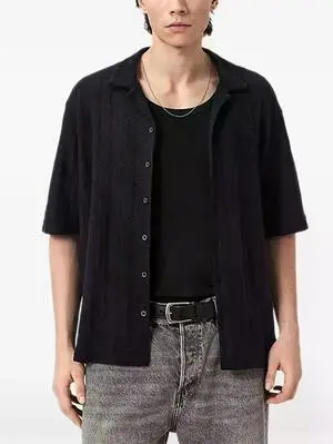 ALLSAINTS Short-sleeve Textured Shirt