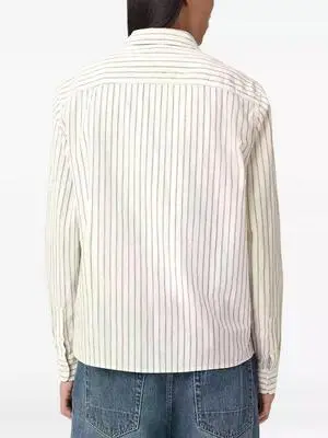 ALLSAINTS Samuel Striped-logo Shirt
