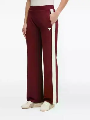 Guess Stripe Logo Trousers - Red
