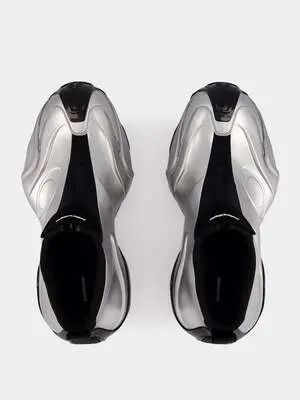 Balenciaga Basketball Sneakers - Silver
