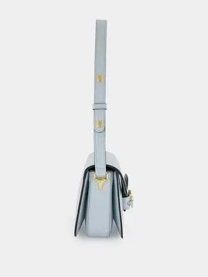 Gucci Horsebit 1955 Small Shoulder Bag - Blue