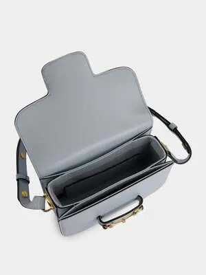 Gucci Horsebit 1955 Small Shoulder Bag - Blue