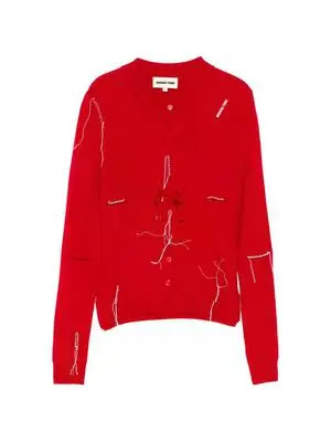 Shushu/tong Ribbed Cardigans For Women