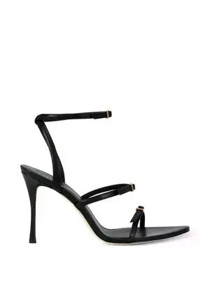 POTAMY Buckle Strap Sandals - Black