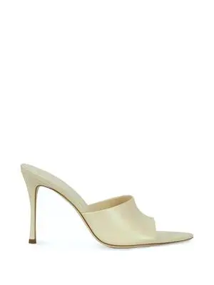 POTAMY Pointed Leather Mules