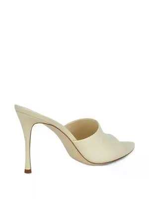 POTAMY Pointed Leather Mules