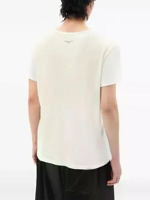 ANN DEMEULEMEESTER Idar Slogan-print T-shirt