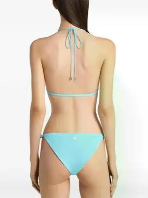 COURREGES Buckle-detail Bikini Set - Blue