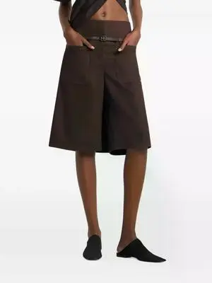 COURREGES Knee-length Skorts - Brown