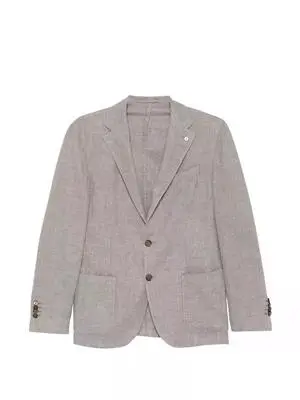 L.B.M. 1911 Button Front Blazer - Grey