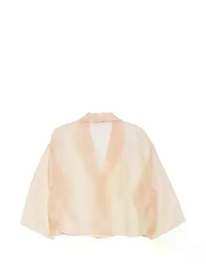 Antonelli Firenze Emma Sheer Jacket - Neutrals