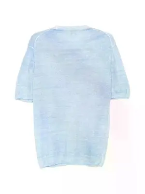 120% Lino Linen Short Sleeve T-shirt