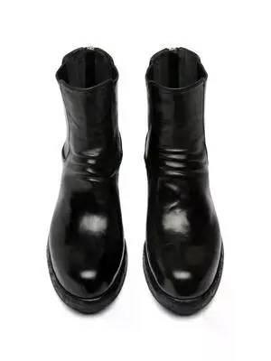 Officine Creative Bulla Dd Zip Leather Chelsea Boots