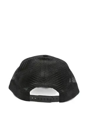 Rhude Logo Graphic Trucker Cap - Black