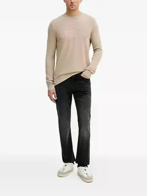 Guess Embossed Textured Sweater