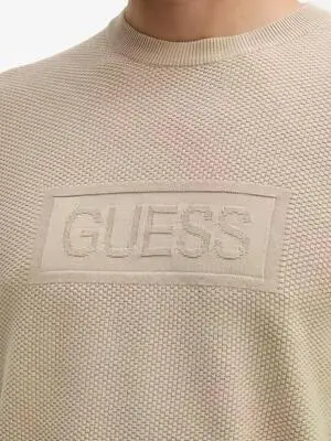 Guess Embossed Textured Sweater