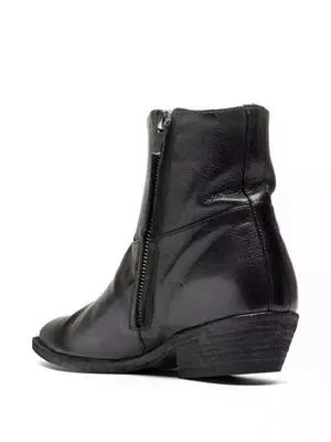 Officine Creative Noelie Dd Pointed-toe Leather Boots