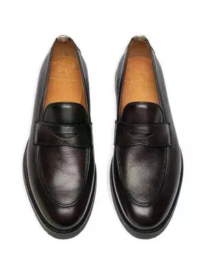 Officine Creative Opera 001 Leather Loafers - Brown