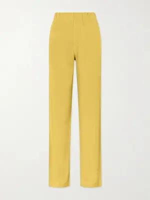 Eterne Lounge Cotton And Modal-blend Jersey Straight-leg Pants
